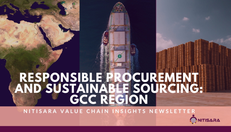 Responsible Procurement and Sustainable Sourcing: GCC Region – Nitisara